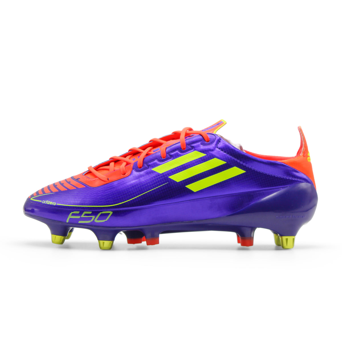 Adidas F50 Adizero SG 2011 - Purple/Orange/Volt G40347 – Classic Boots ...