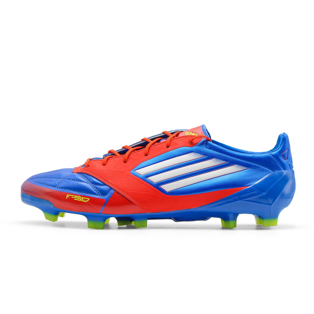 Adidas F50 Adizero Leather FG 2012 - Blue/Red/White G45575 – Classic ...
