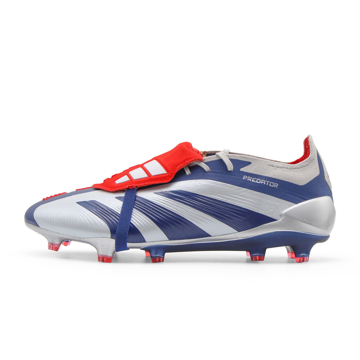 Adidas Predator Elite FT Roteiro Leather FG - Grey/Blue/Red IE3539 ...