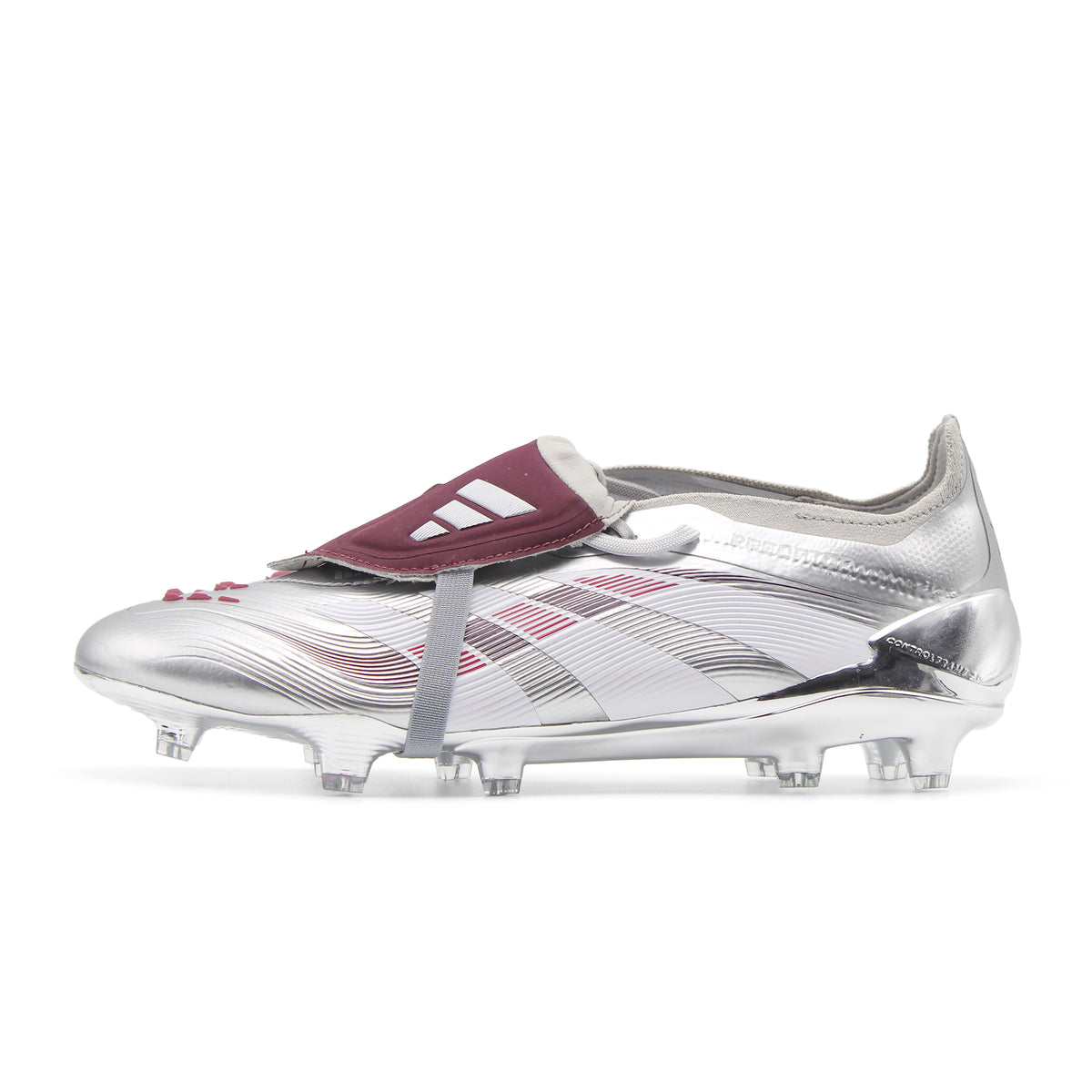 Adidas Predator Elite FT FG Jude Bellingham - Silver/Burgundy IH0894 ...
