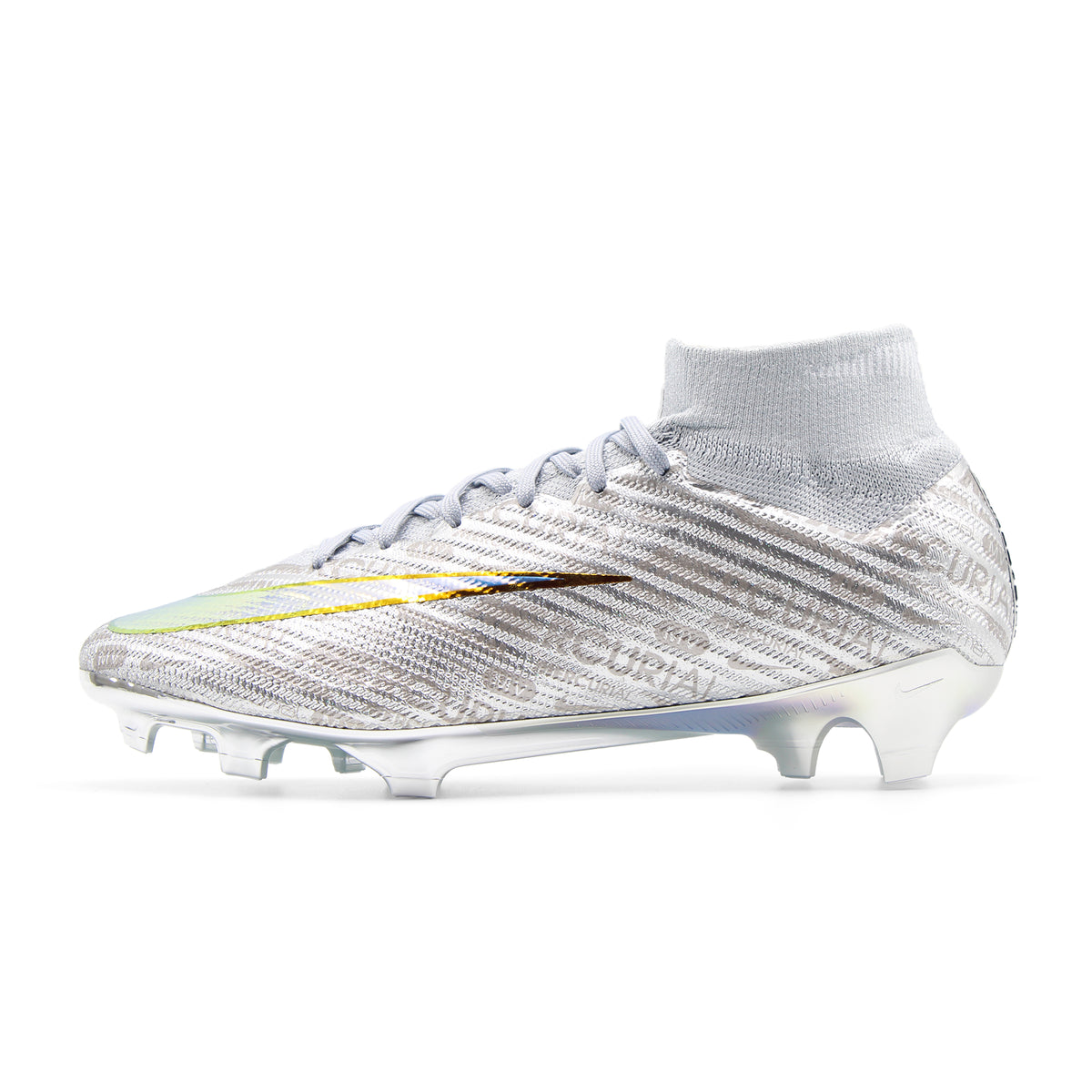 Nike Zoom Mercurial Superfly 9 Elite XXV SE FG Anniversary Silver/ Gold FB8863-060 – Classic ...