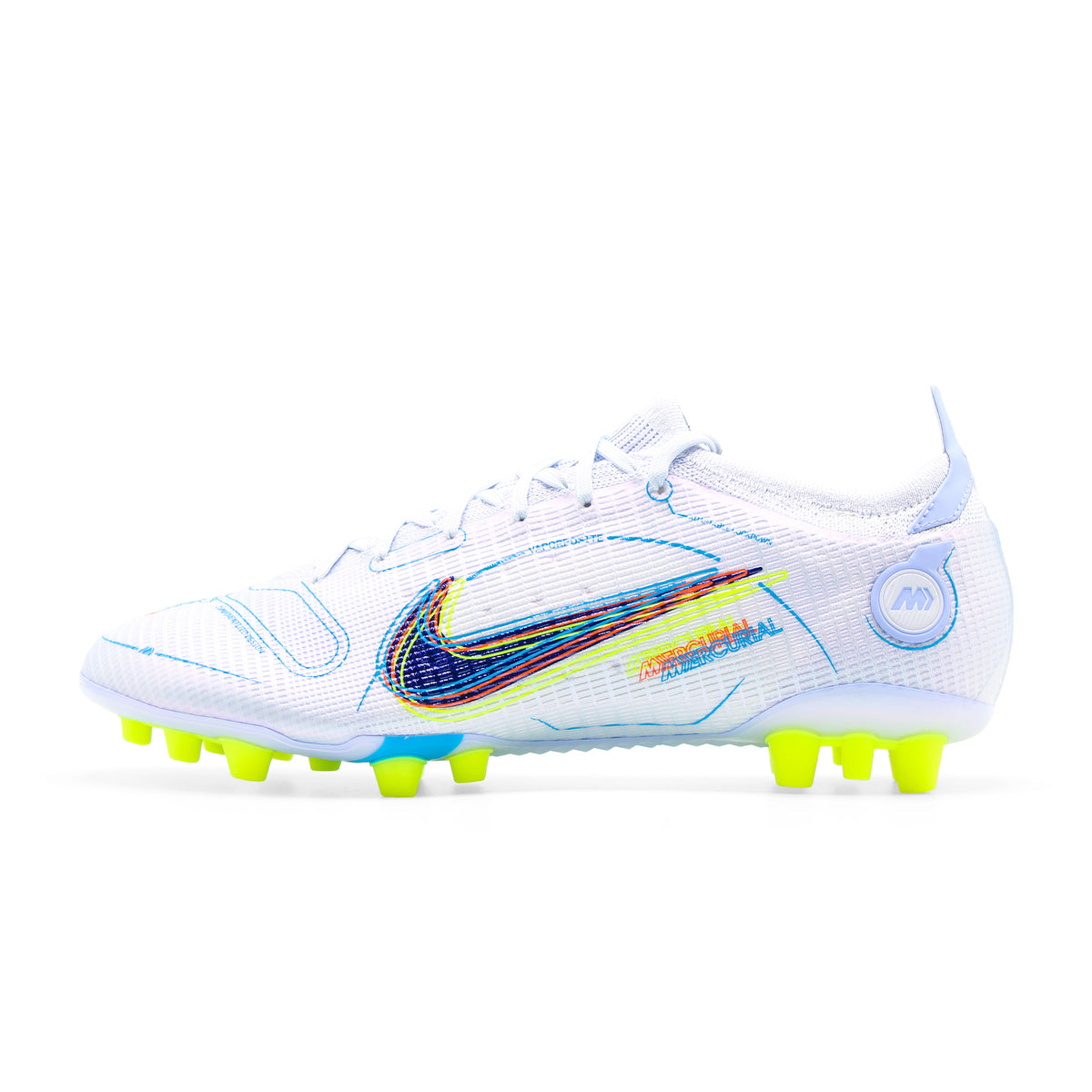 Nike Mercurial Vapor 14 AG White/ Blue/ Volt – Classic Boots Matter